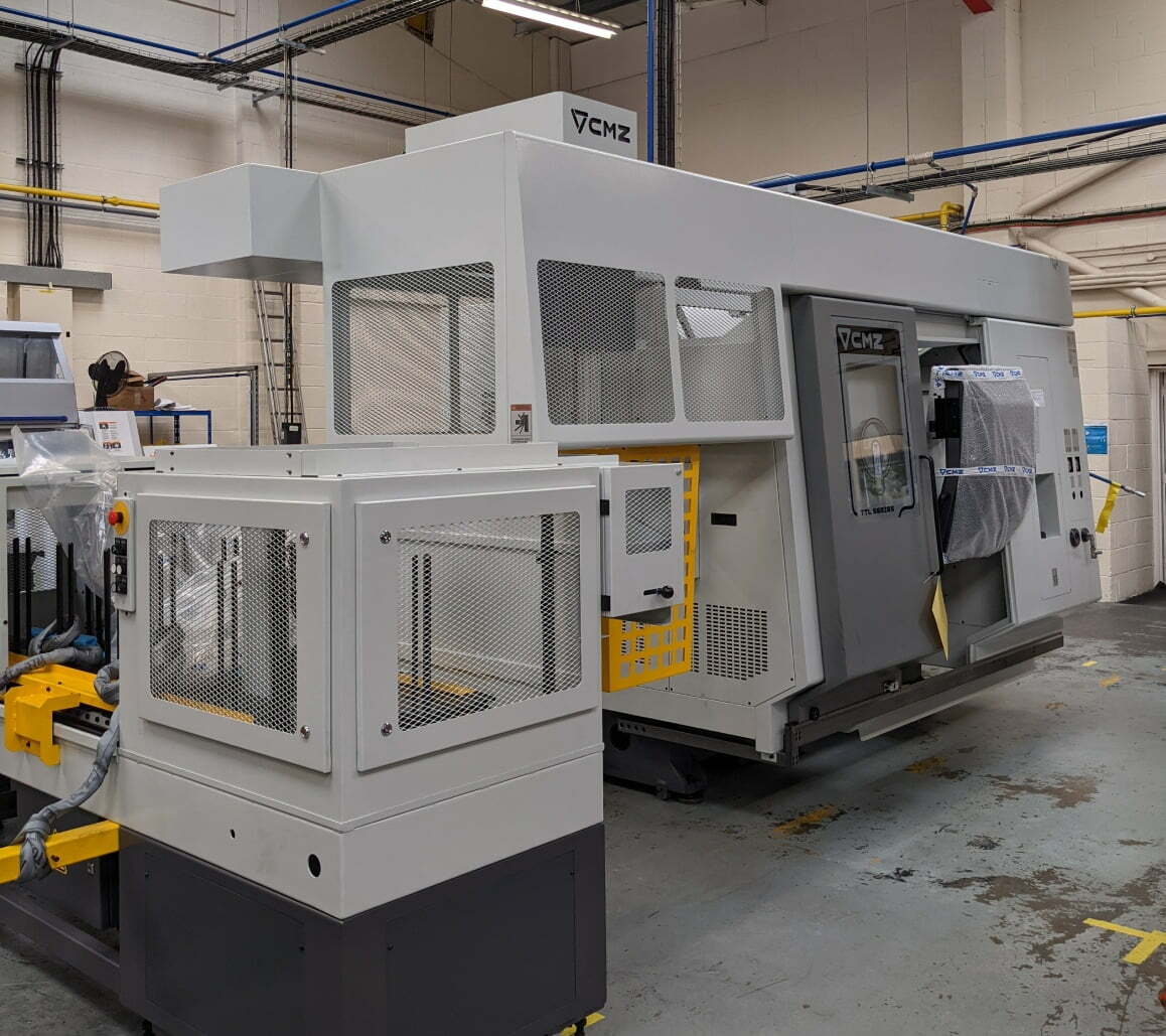 New CMZ TTL Twin Turret Lathe has been commissioned - R and A Engineering